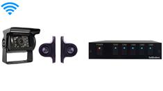 3 Camera RV Trailer Backup Camera System Control Box Multiplexer