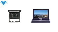 Wireless Backup Camera for RV with a Pop Up Rear View Monitor