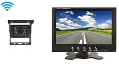 Large Rear View Monitor with a Wireless High Definition RV Backup Camera