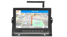 RV Touch Screen GPS Navigation System with 3 optional Backup Cameras