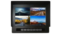 9-Inch Heavy Duty Split Screen Monitor for up to 4 Backup Cameras