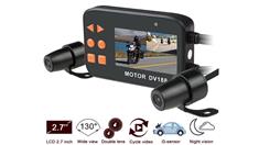 Motorcycle DVR Recording System With 2 Cameras