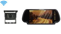 Wireless RV Backup Camera with Rear View Mirror Monitor