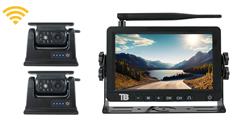 7-inch Solar Powered Digital Wireless System with 2 Magnetic Cameras