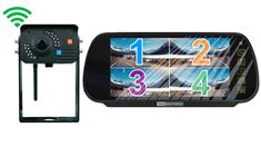 Commercial Grade 1080P Digital Wireless Backup Camera and Mirror with ...