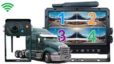 Semi Trailer Backup Camera Rear View System