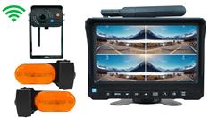 Digital Wireless Rear View 1080P System with 1 RV Camera and Two Marker ...