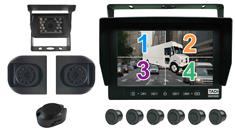 Rear-View System for FedEx Trucks with 3 Cameras, Backup Monitor, and ...