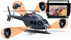 360° Helicopter Surround View Camera System – 1080P 3D Bird’s-Eye View ...